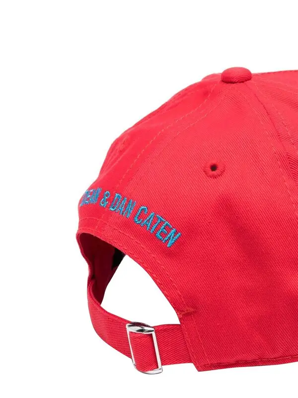 Dsquared2 Embroidered Visor Cap