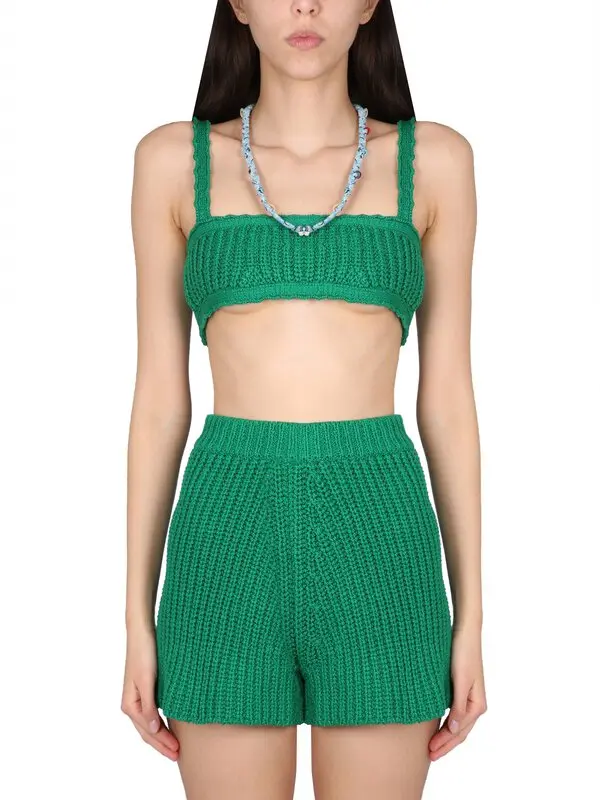 Alanui Palm Springs Bralette - Green