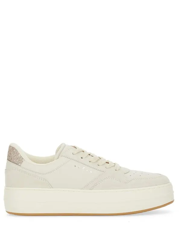 Hogan Leather Low Top Sneaker - White
