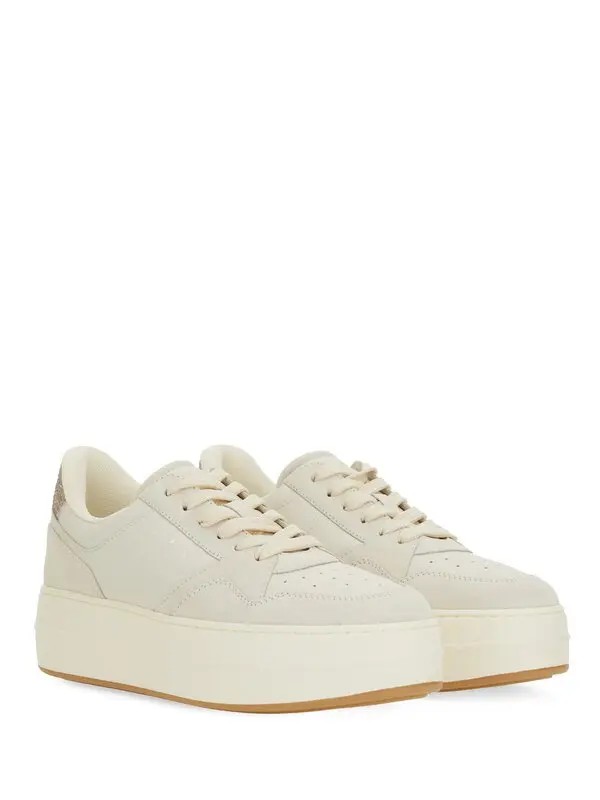 Hogan Leather Low Top Sneaker - White