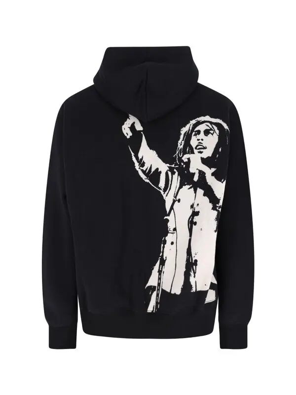 Junya Watanabe X Carhartt Bob Marley Hoodie - Black