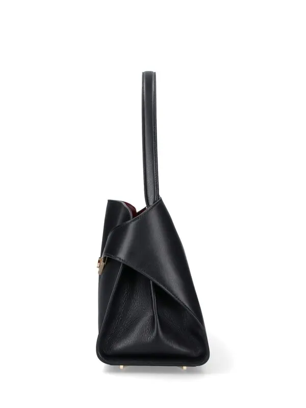 FERRAGAMO Medium Hug Soft Bag - Black