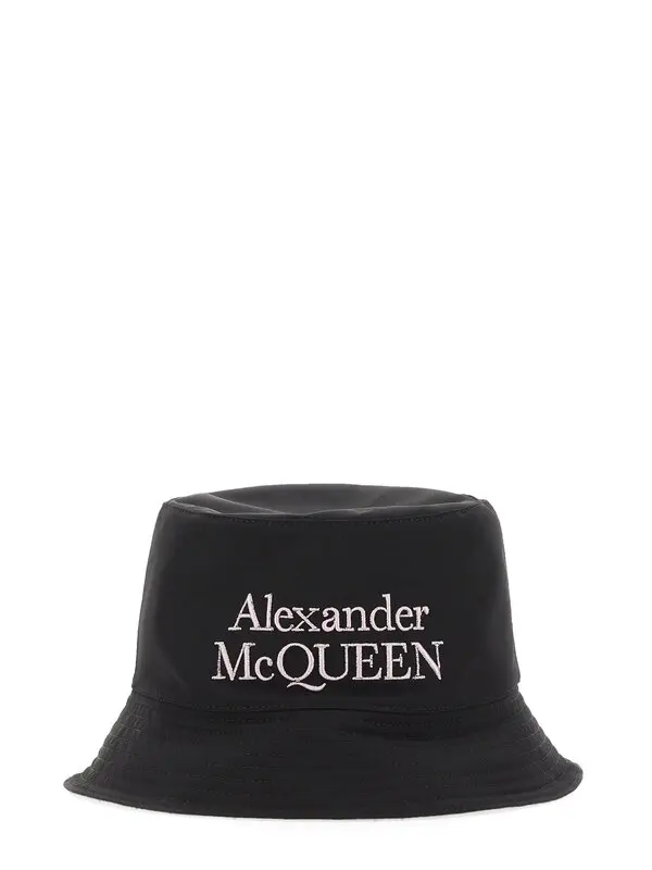 Alexander McQueen Reversible Bucket Hat - Black