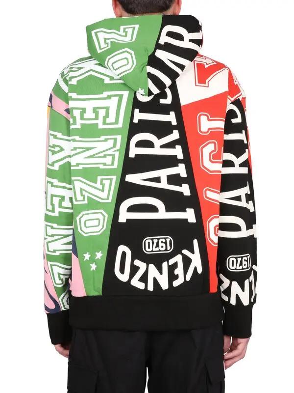 Kenzo Flag Print Sweatshirt - Multicolour