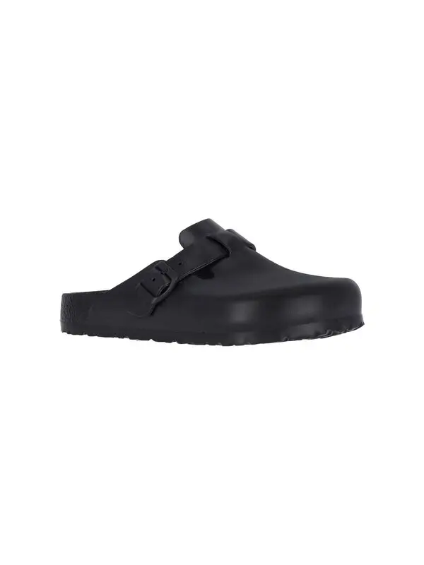 BIRKENSTOCK Boston Mules - Black