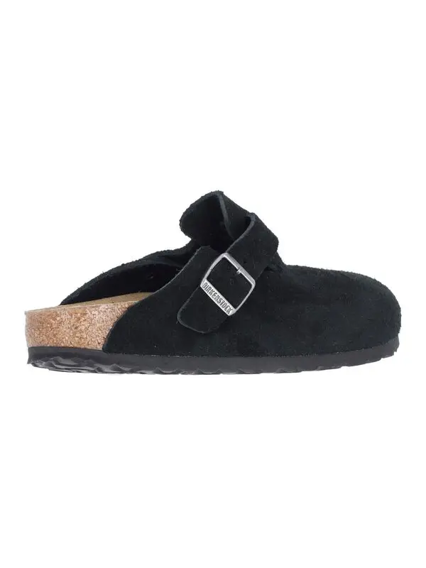 BIRKENSTOCK Boston Mules - Black