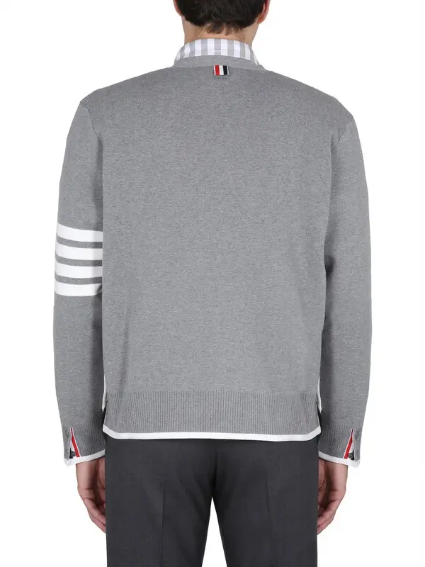 Thom Browne 4-bar Stripe Cardigan