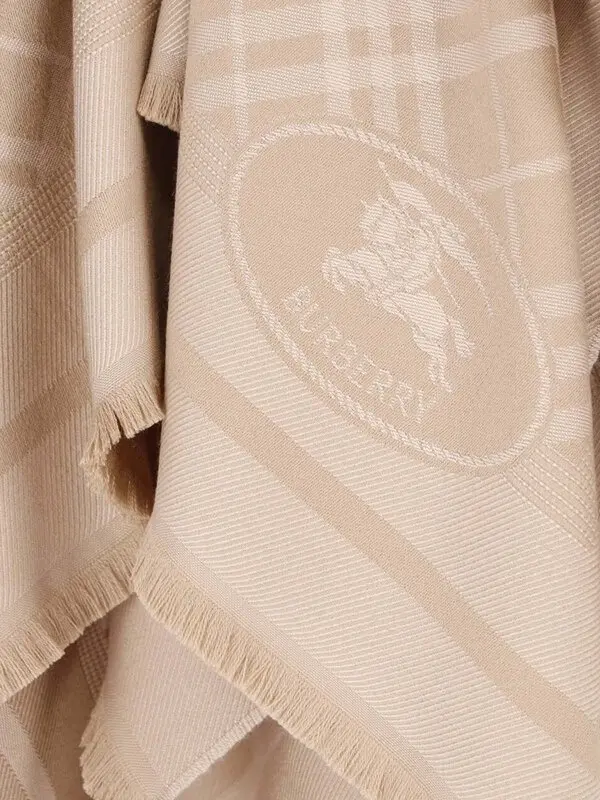Burberry Wool And Cashmere Cape