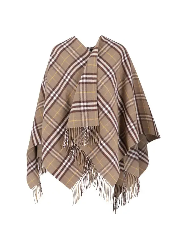 Burberry Wool And Cashmere Cape