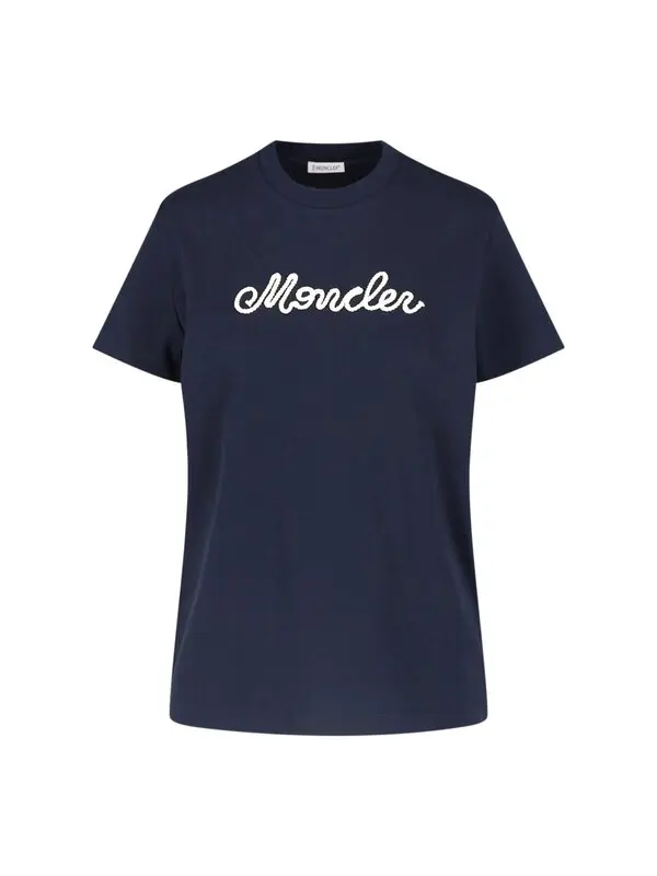 Play Comme Des Garcon T-shirt With Logo - Blue