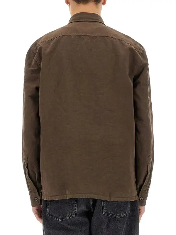 FAY Shirt Jacket - Brown