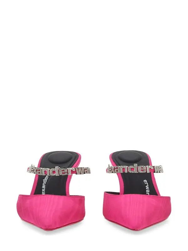 Alexander Wang Delphine Mules - Fuchsia
