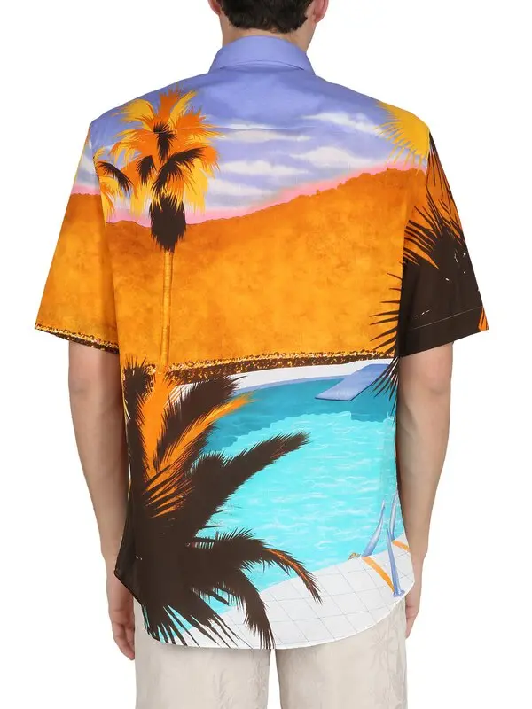 Etro California Print Shirt - Multicolour