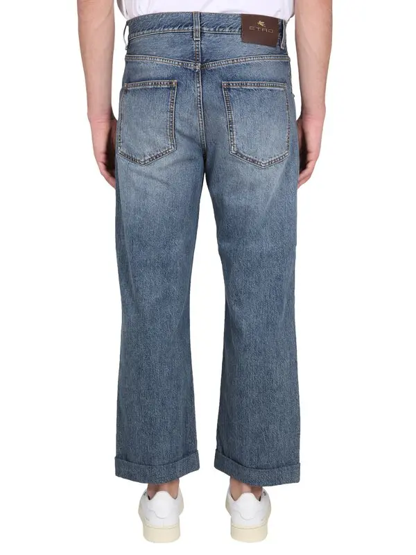 Etro Five-pocket Jeans - Blue