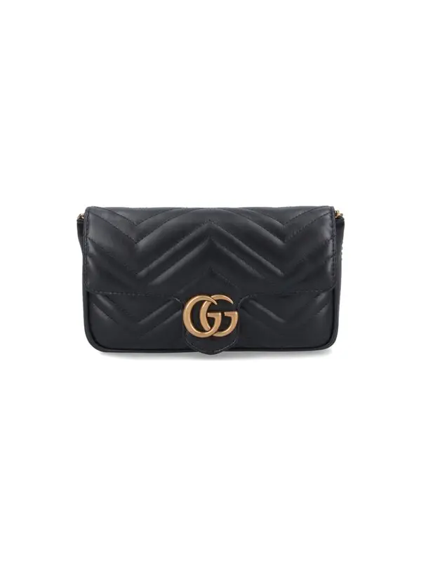 Gucci Gg Marmont Mini Bag - Black
