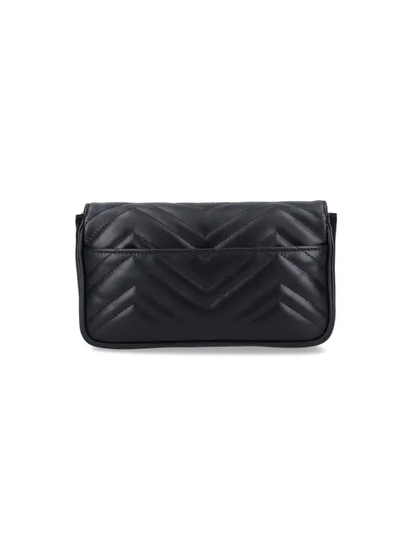 Gucci Gg Marmont Mini Bag - Black