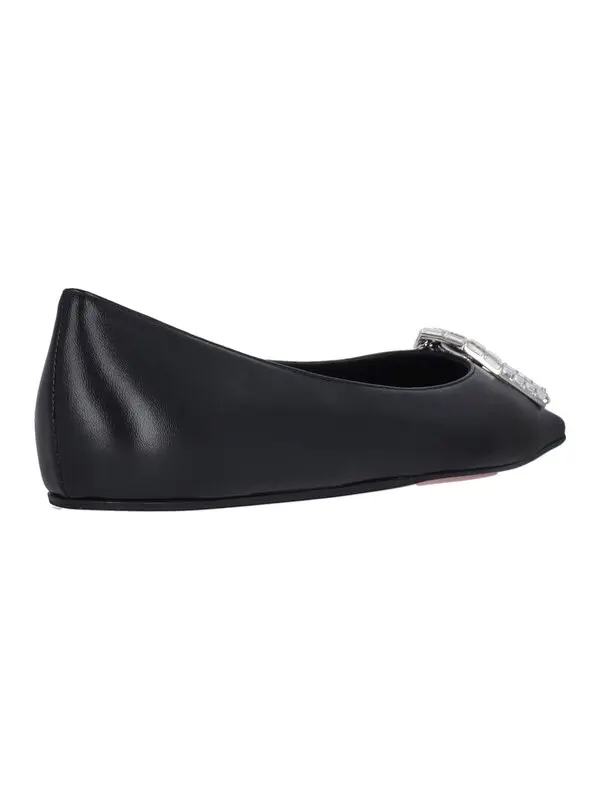 Amina Muaddi Camelia Ballet Flats