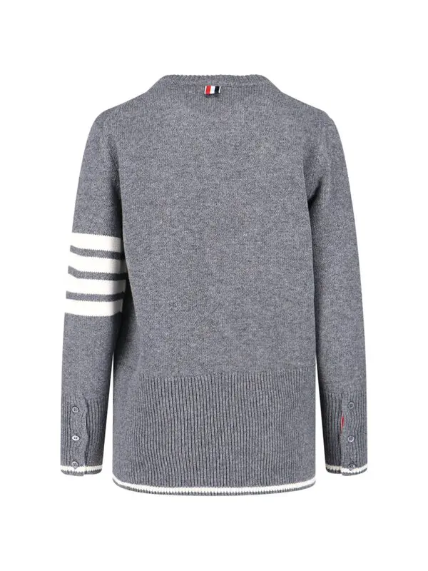 Thom Browne Geese 4-bar Sweater