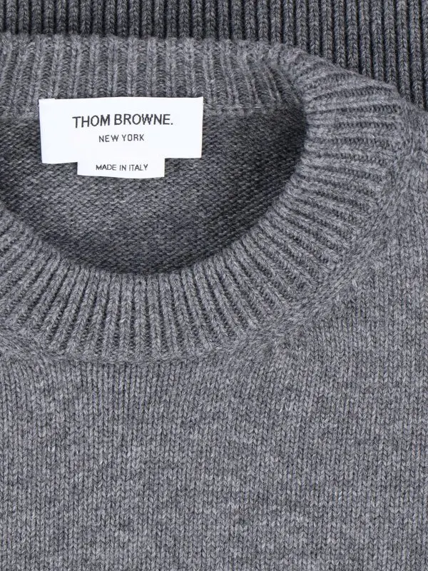 Thom Browne Geese 4-bar Sweater