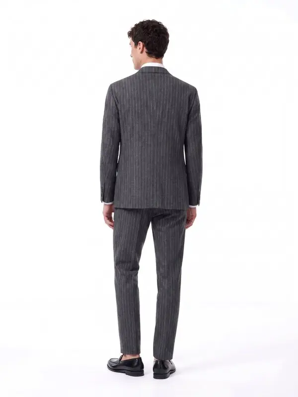 LARDINI Tagliatore Virgin Wool Double-breasted Suit