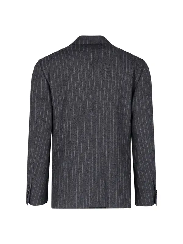 LARDINI Tagliatore Virgin Wool Double-breasted Suit