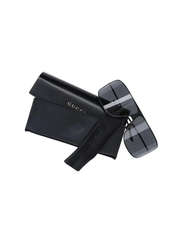 Loewe Mask Sunglasses - Black