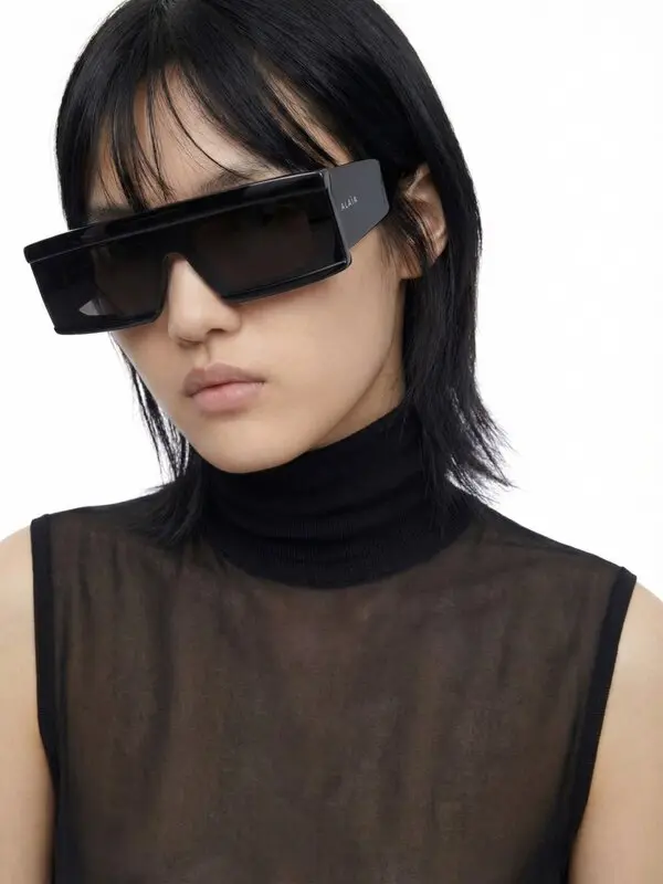 Loewe Mask Sunglasses - Black