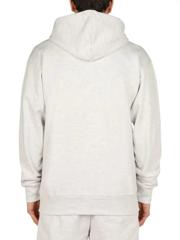 MARKET Logo Print Hoodie - Grey