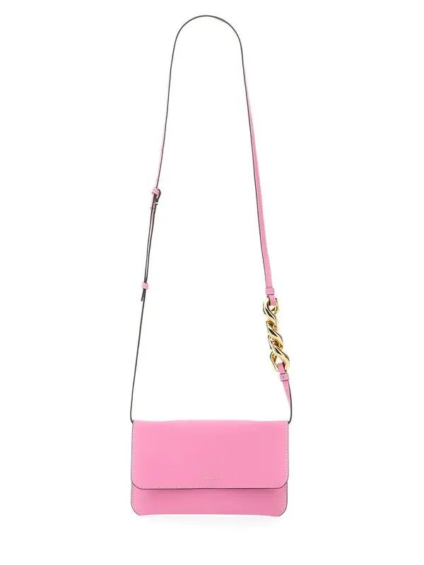 JW Anderson Leather Chain Smartphone Bag - Pink