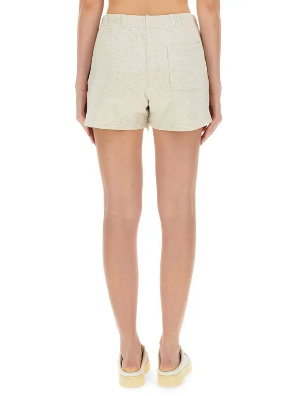 AUTRY Sweatshirt Shorts - Beige