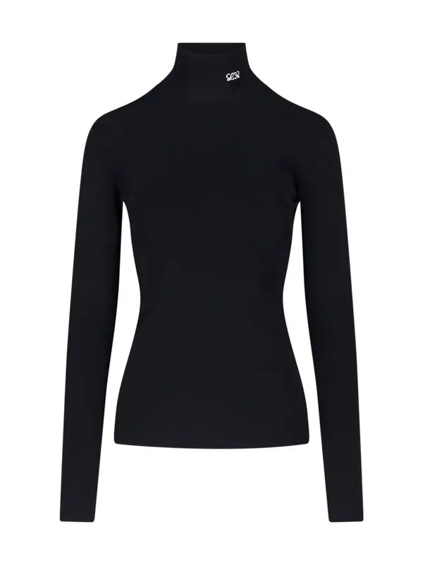 Loro Piana Turtleneck Sweater - Black
