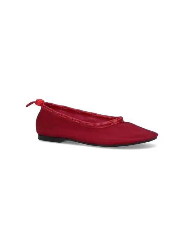 ALOHAS Gill Mesh Ballet Flats - Red