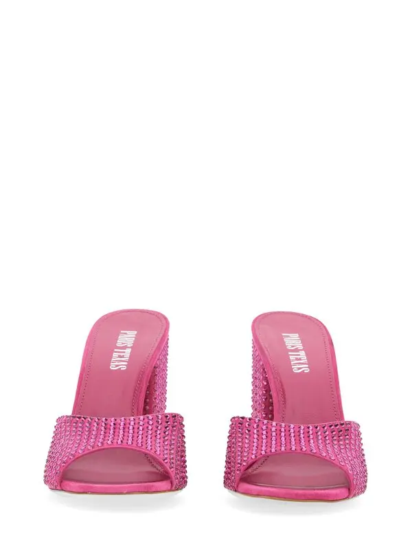 Paris Texas Holly Anja Mules - Fuchsia