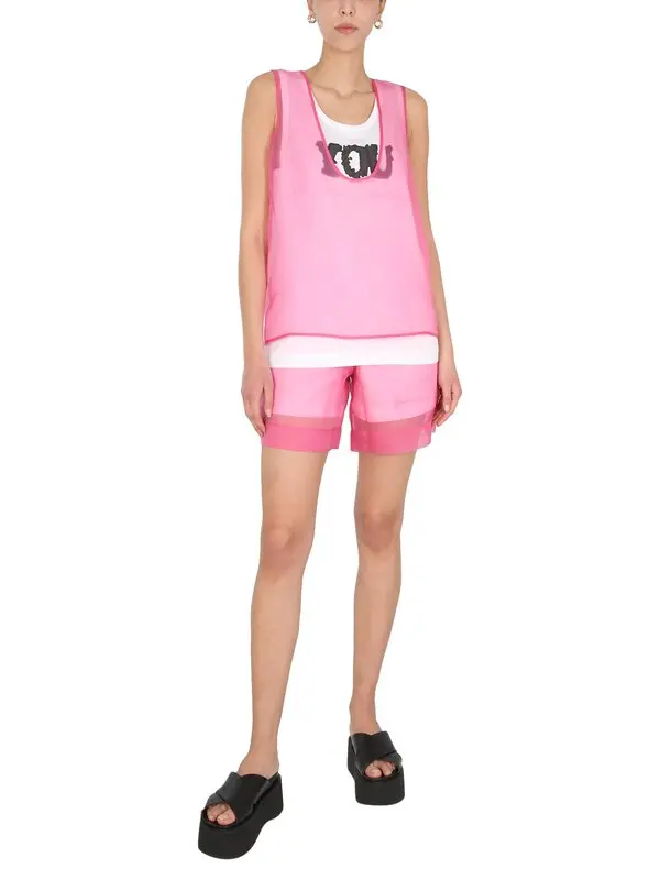 Dries Van Noten Hasche Top - Fuchsia