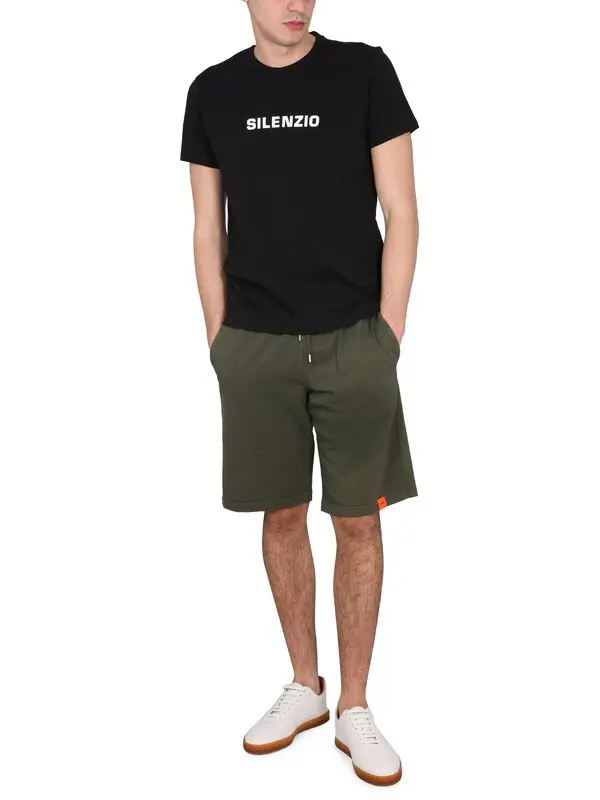 Aspesi Elastic Waistband Bermuda Shorts