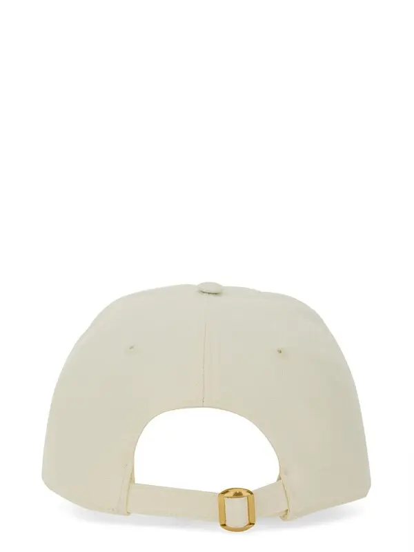 Valentino Garavani Chez Embroidered Baseball Cap - White