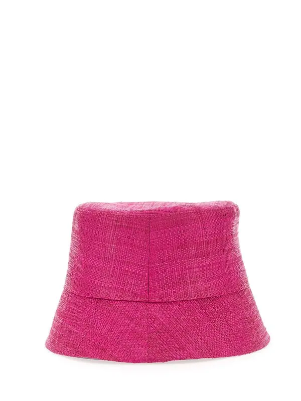 Ruslan Baginskiy Bucket Hat With Logo Detail - Fuchsia