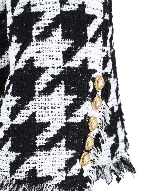 Balmain Spencer Decorative Button Jacket - Black