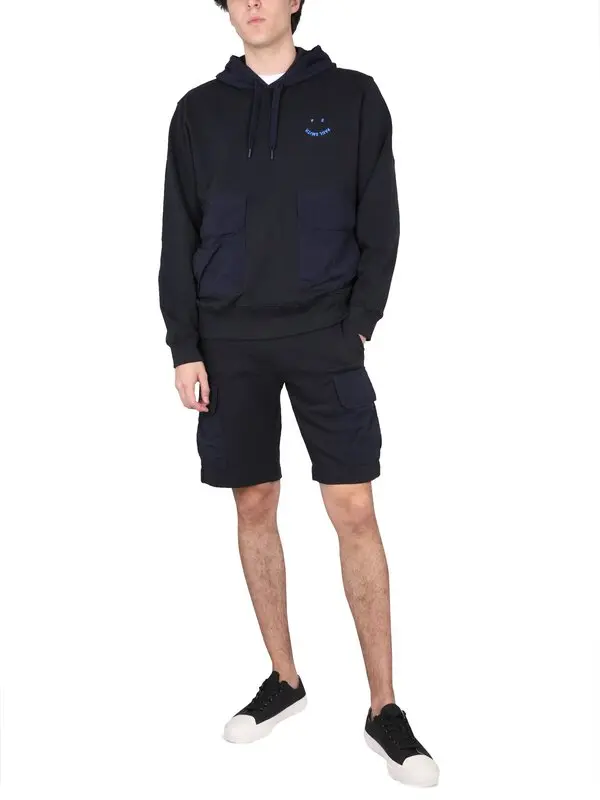 Paul Smith Sweatshirt With Logo - Blue
