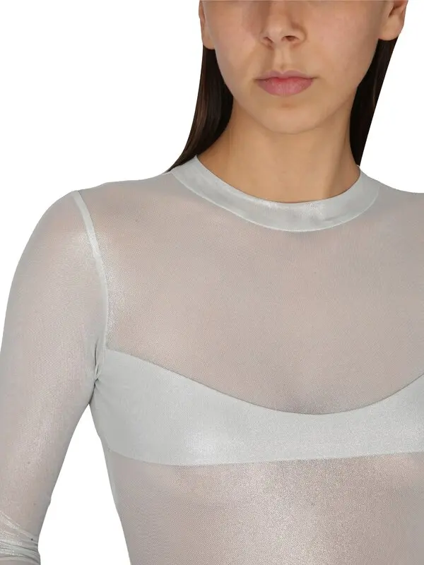 NOT AFTER TEN Body Tulle - Silver