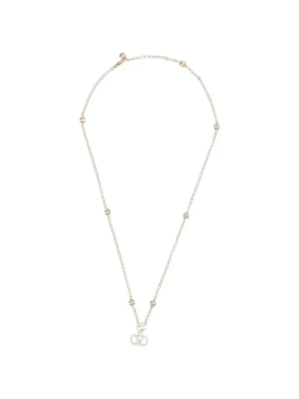 Valentino Garavani Vlogo Signature Necklace - Gold