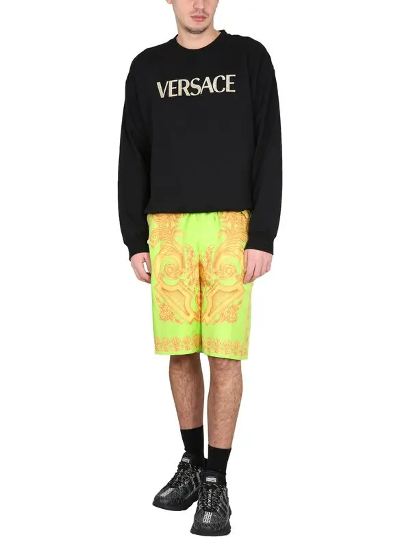 Versace Baroque Printed Shorts 660