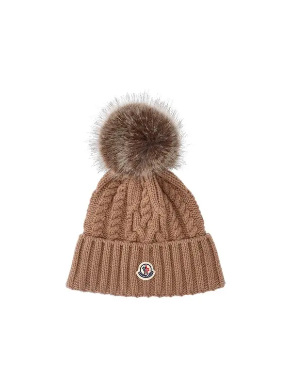 Dolce & Gabbana Wool And Cashmere Beanie - Brown