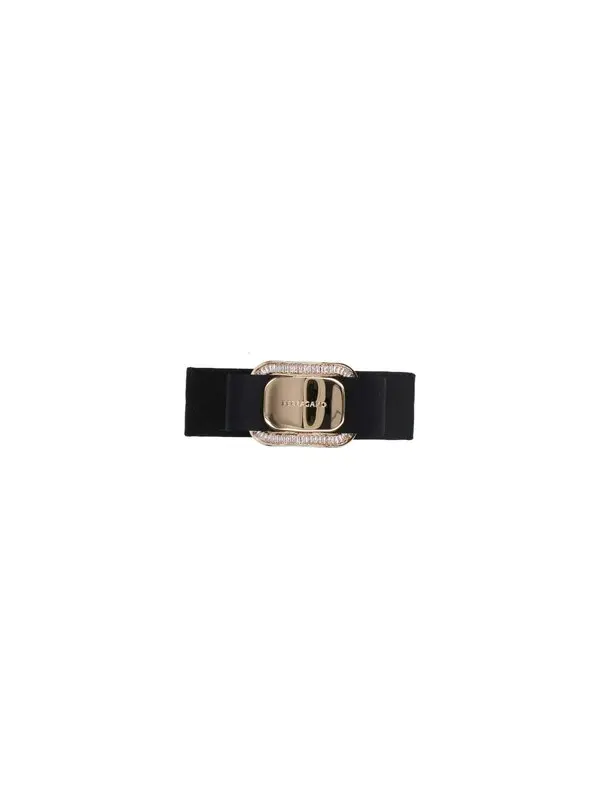 FERRAGAMO Vara Grosgrain Clasp - Black