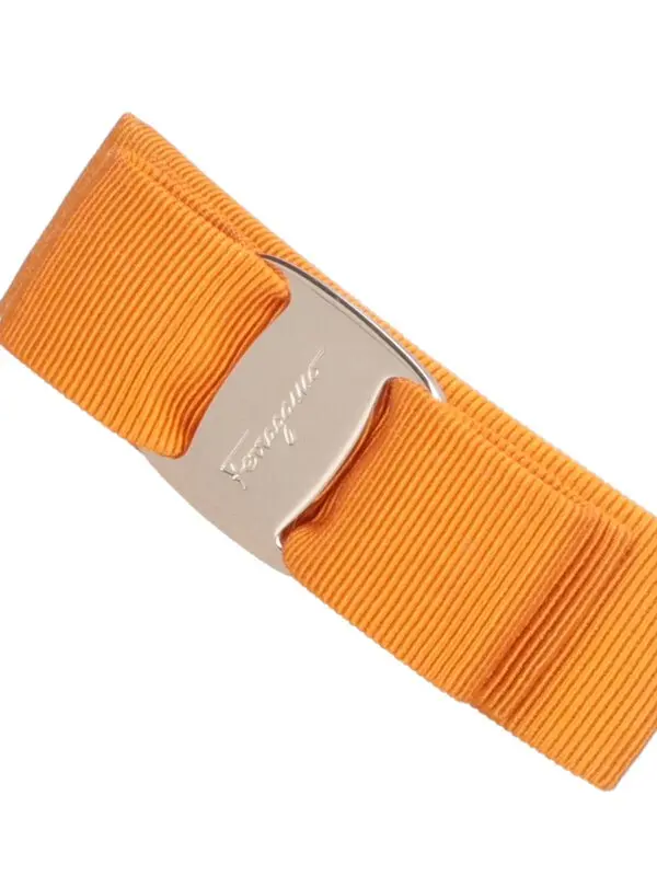 FERRAGAMO Vara Grosgrain Clasp - Orange