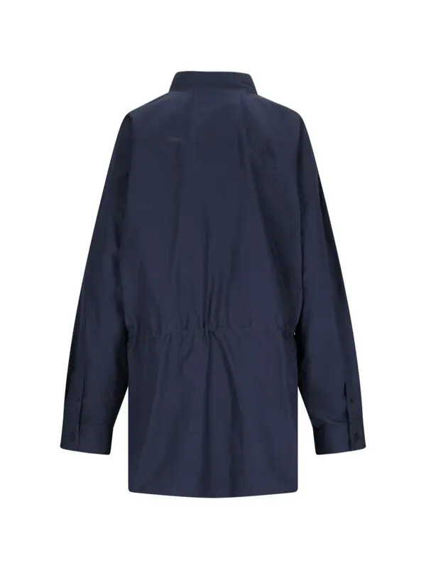 Attico Mini Chemisier Dress - Blue