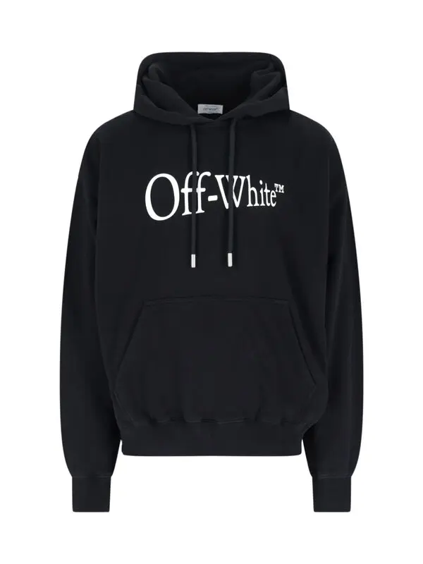 Off-White Run Arrow Skate Hoodie - Black