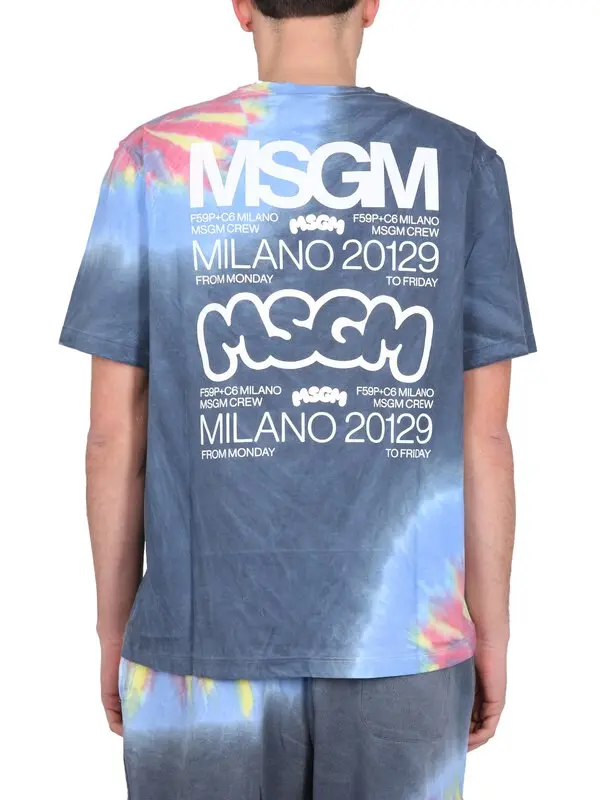 MSGM X Butter Studio T-shirt - Multicolour