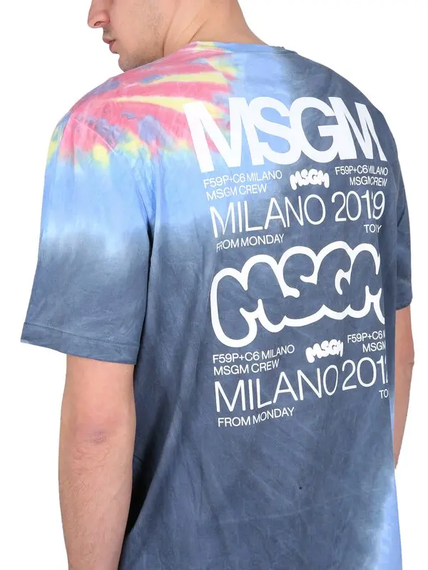 MSGM X Butter Studio T-shirt - Multicolour