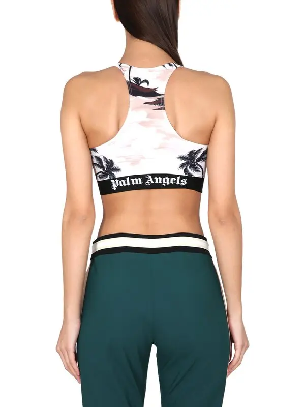 Palm Angels Top Sportsman - Beige